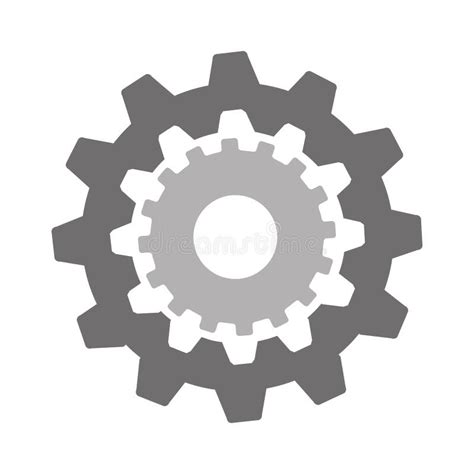 Gear Settings Setup Icon Stock Vector Illustration Of Interface 90628987