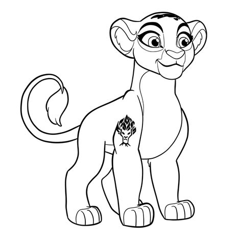 Lion King Kiara Sketch