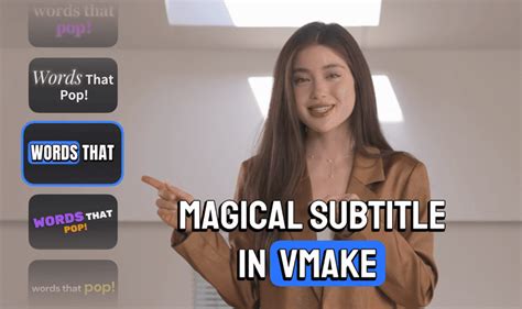 Generate Video Captions Instantly Online ｜ Vmake Ai