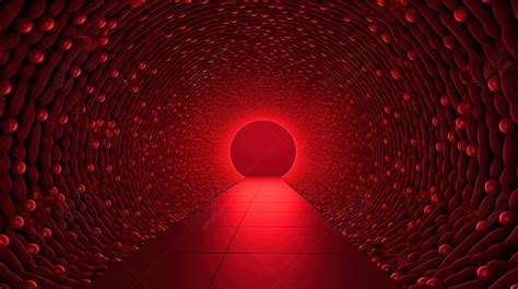 발렌타인 데이 3d 상호 연결된 점들의 활기찬 터널 발렌타인 데이 배경 다이 배경 연결 배경 이미지 Hd 발렌타인 데이