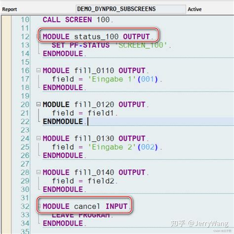 什么是 Sap Abap 的 Dialog Module 知乎