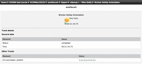 Scorm Reports Moodledocs