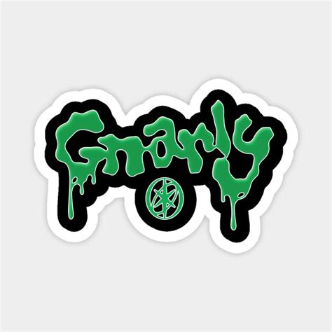 Katseye Gnarly Magnet Stickers For Skateboard Gnarly Stickers
