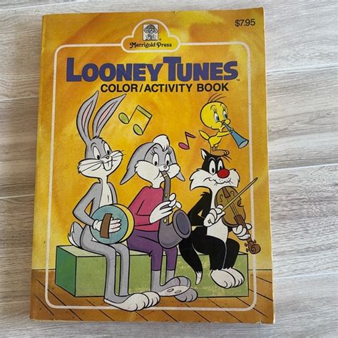 Merrigold Press Toys 988 Merrigold Press Looney Tunes Color Activity Book Bugs Bunny Daffy