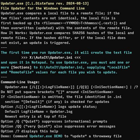 Updater For The Cli Using Cryptong Autoit Example Scripts Autoit
