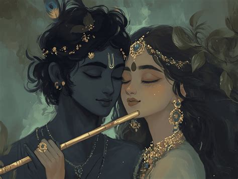 Radha Krishna Couple Dp