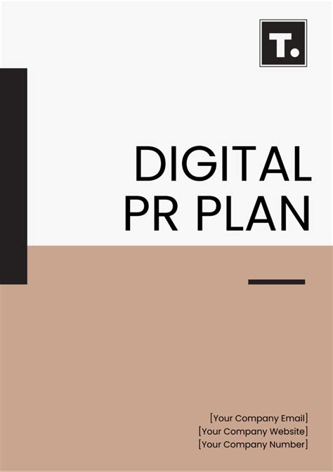 Free Digital Pr Plan Template To Edit Online