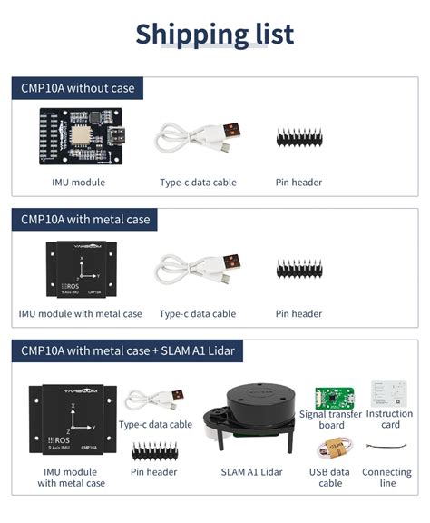 Yahboom Imu 9 Axis Inertial Navigation Module Arhs Sensor With Acceler E Smart Way