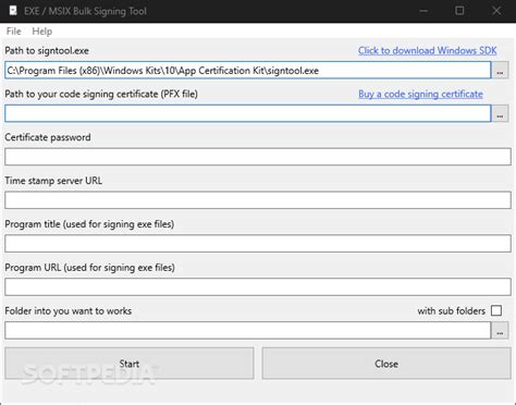 Exe Msix Bulk Signing Tool Download Softpedia