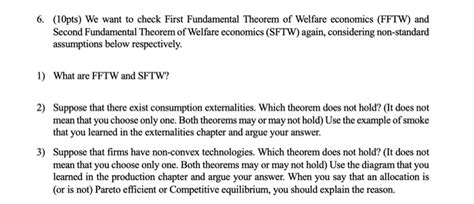 Solved Pts We Want To Check First Fundamental Theorem Chegg