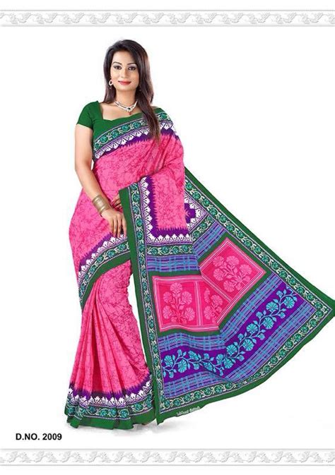 Casual Wear Printed Fancy Cotton Saree With Blouse At ₹ 295 In Surat
