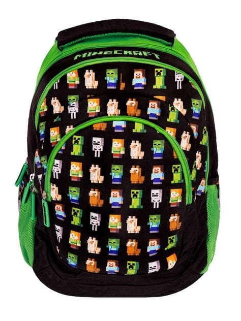 Minecraft Ghiozdan Școlar De Spate Școala Gimnazială Liceu Verde 502021200 Skroutz Romania