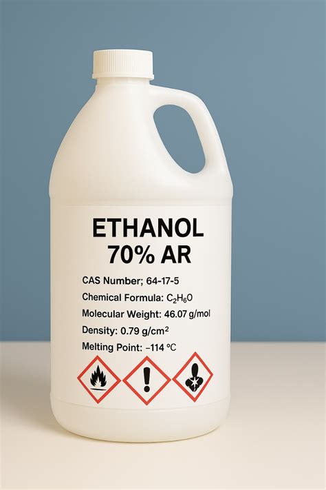 Ethanol 70 Ar 2 5l Global Grade Supplies