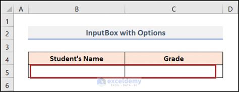 How To Use MsgBox And InputBox In VBA Excel ExcelDemy
