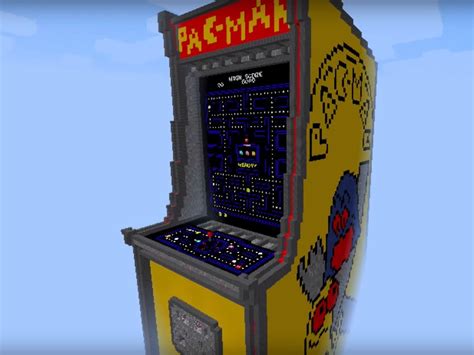 pac man inside minecraft business insider