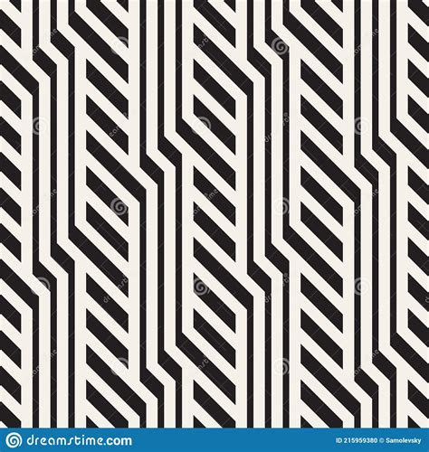 Vector Seamless Pattern Modern Stylish Abstract Texture Stock Vector Illustration Of
