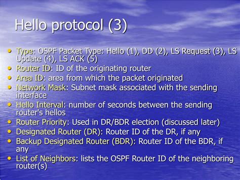 PPT OSPF PowerPoint Presentation Free Download ID