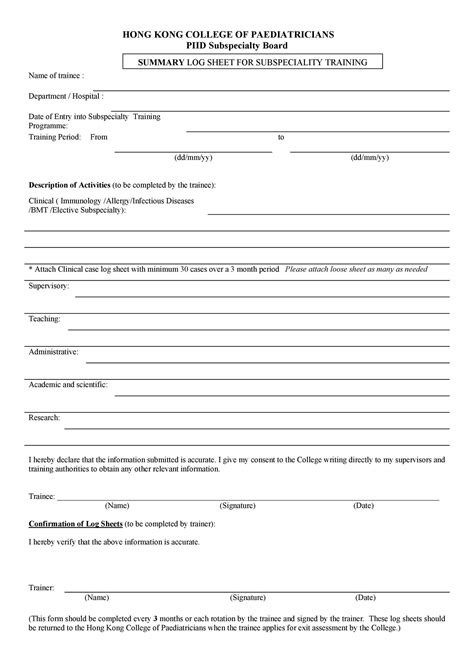 Printable Log Sheet Templates Direct Download ᐅ TemplateLab