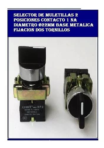 Selector 2 Posiciones 22mm Mercadolibre