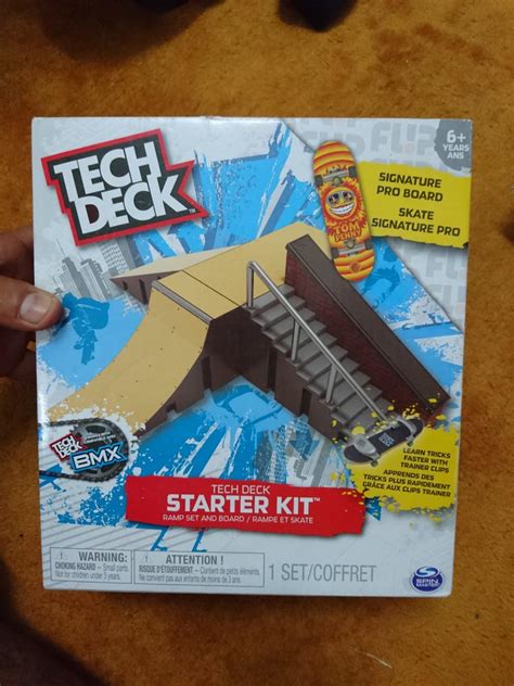 TECH DECK STARTER KIT RAMP SET BOARD TECHDECK Hobbies Toys Toys Games On Carousell