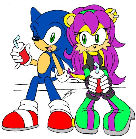 Sonic And Mina By Sonicguru On Deviantart