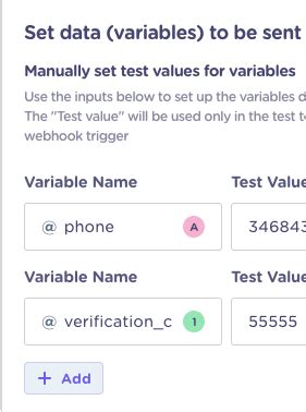 How To Send The SMS With Verification Code Using Pipedream Landbot Help