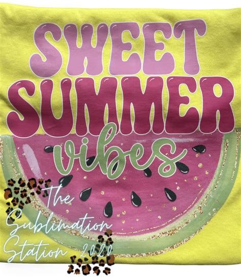 Sweet Summer Vibes Watermelon The Sub Station 2020