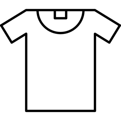 T Shirt Outline Icon