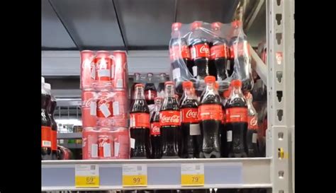 ქართული წარმოების კოკა კოლა რუსეთის ჰიპერმარკეტში ვიდეო Marshalpress