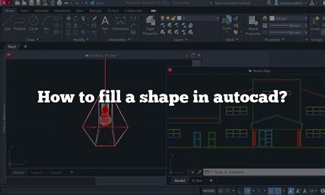 How To Fill A Shape In Autocad
