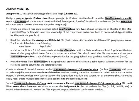 Solved Assignment 1c Assignment 1c Tests Your Knowledge Of
