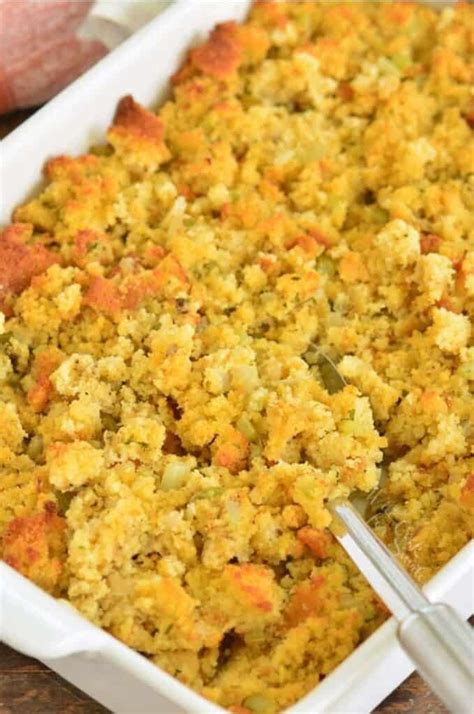 Southern Cornbread Dressing Recipe Will Cook For Smiles