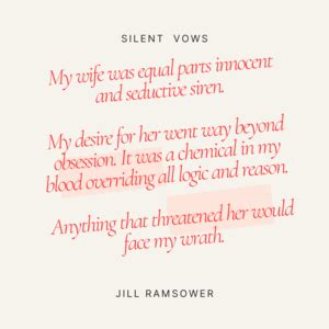 Unspoken Desires │ Silent Vows │ Jill Ramsower │book Review Johnstan