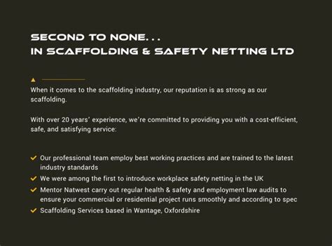 Pole Position Scaffolding And Safety Netting Ltd On Linkedin