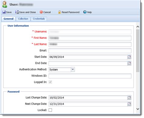 Additional User Credentials