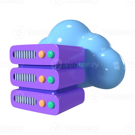 Cloud Storage 3d Illustration Icon 38572198 Png