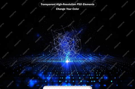 Premium Psd Abstract Technology Background Binary Code Futuristic Concept