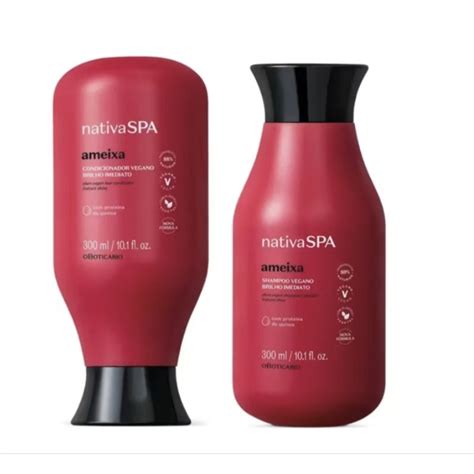 Combo Ameixa Shampoo E Condicionador Nativa Spa Oboticario Shopee
