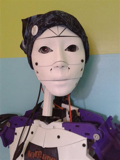 Woman Builds Inmoov A 3d Printed Robot Proceeds To Fall In Love And