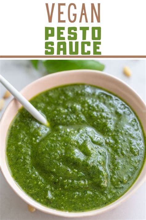 Vegan Pesto Food With Feeling