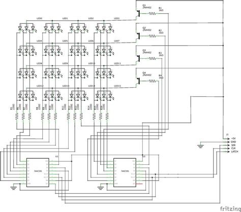 Adjusting An Existing Common Anode Led Matrix To Work With Common Cathode Leds Raskelectronics