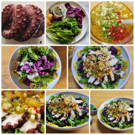 문어숙회샐러드 삶은문어 숙회 요리 간단하고 쉽게 만들기 네이버 블로그