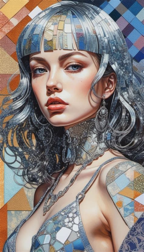 Patchwork Styles In A Love Illustration Stable Diffusion Online