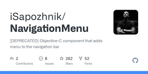 Github Isapozhnik Navigationmenu Deprecated Objective C Component That Adds Menu To The