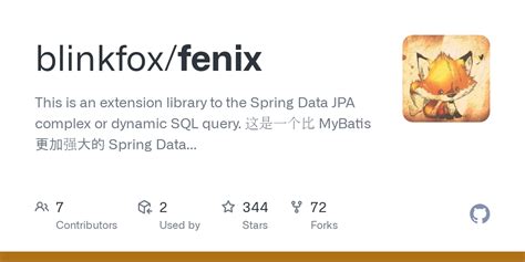 Github Blinkfoxfenix This Is An Extension Library To The Spring Data Jpa Complex Or Dynamic