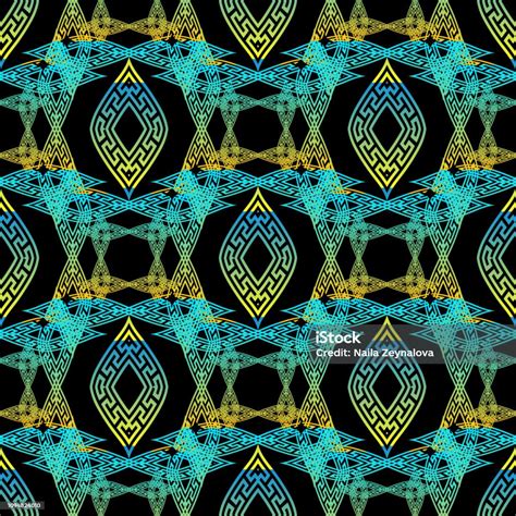 장식 활자 그리스 원활한 패턴 벡터 기하학적 추상의 고 대 배경입니다 장식적인 단색 배경을 반복 합니다 부족 민족 스타일 그리스 키 장식 우회 현대적인 디자인입니다 0명에