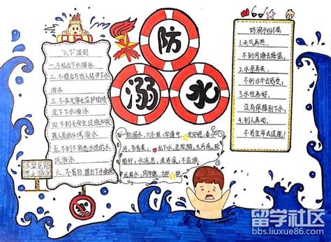防溺水手抄报大全 精选