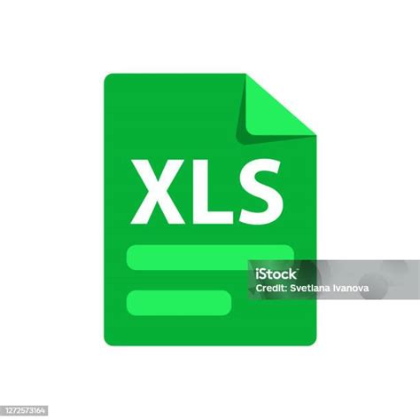 벡터 녹색 아이콘 Xls 파일 형식 확장 아이콘입니다 스프레드 시트에 대한 스톡 벡터 아트 및 기타 이미지 스프레드 시트 아이콘 낱말 Istock