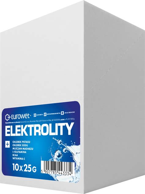 ELEKTROLITY pies, kot 10x25g - EUROWET