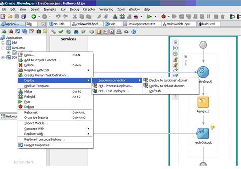 Hello World In Bpel Oracle Trainings For Apps And Fusion Dba